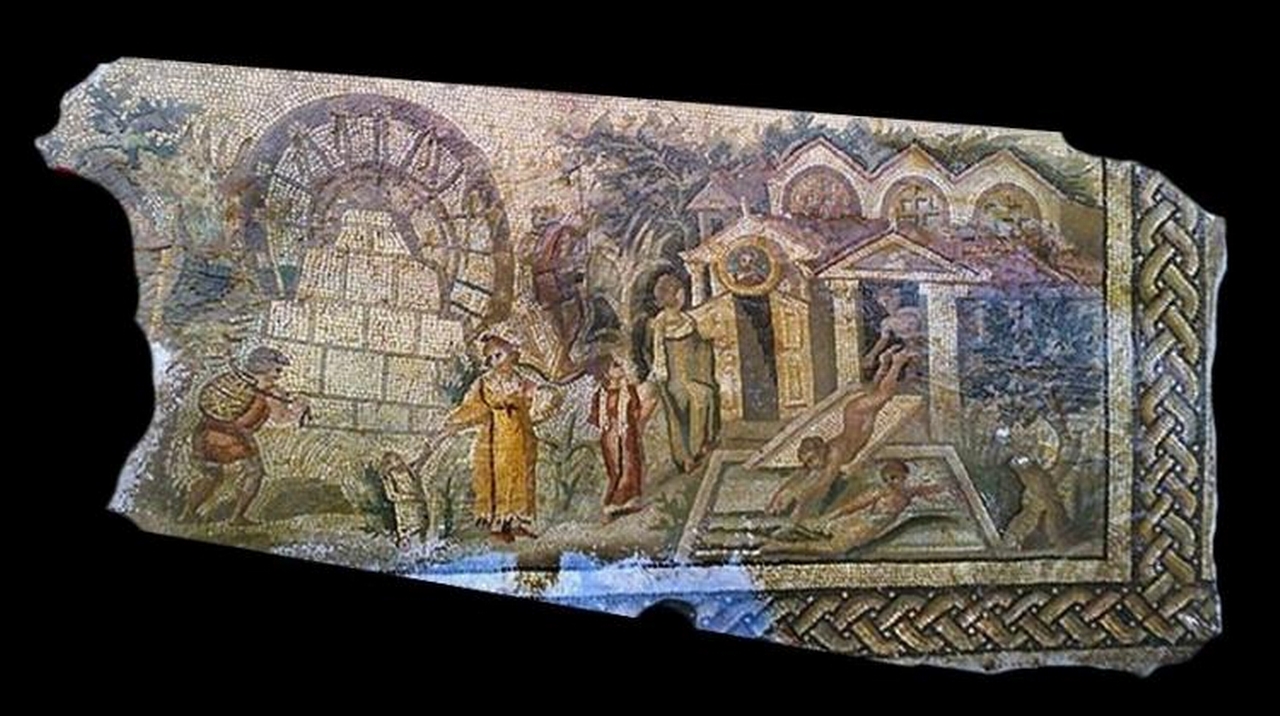 Polski naukowiec odkrył na rzymskiej mozaice najstarsze przedstawienie ...