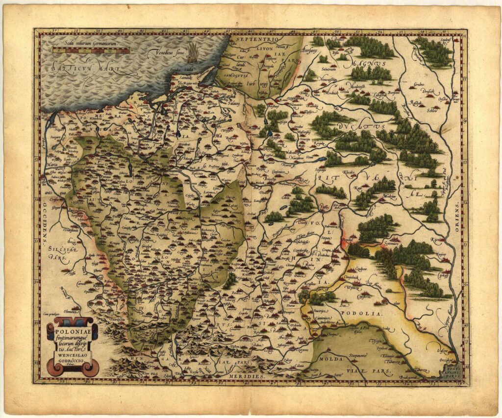Odnaleziono najstarszą szczegółową mapę Mazur – Krzyżacka mapa z XVI ...